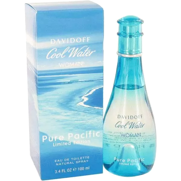 Женские духи Davidoff Cool Water Pure Pacific For Her 100 мл - Давыдов Кул Уотер Пьюр Пасифик Фор Хёр