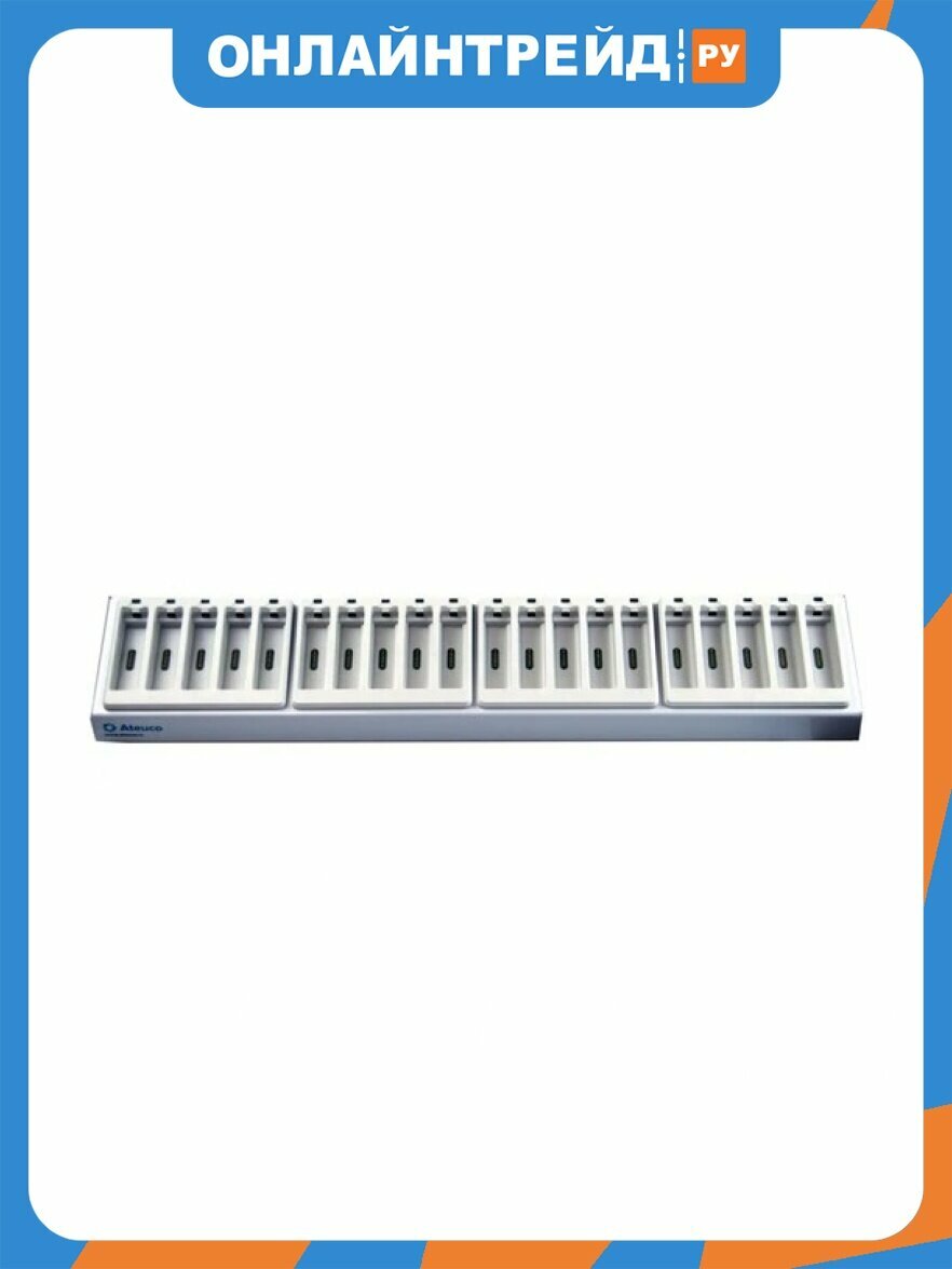 Зарядное устройство Zebra Ateuko для АКБ (20 слотов) для ТСД WT6000/RS6000 (ATU-SACWT60-20SC) с блоком питания ADP-180MB F 19.5V 9.23A 180W 5.5x2.5