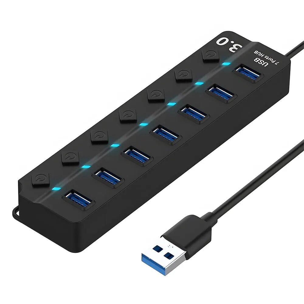 DBIT USB 3.0/2.0 7-in-1 Hub