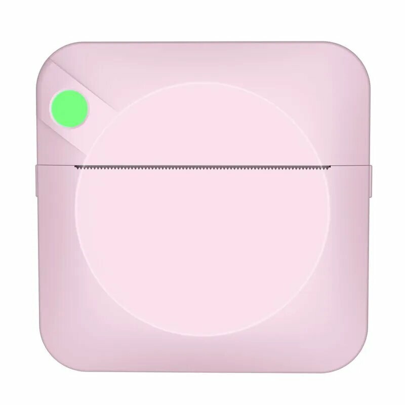 Принтер для чеков термо Мини принтер, светло-розовый