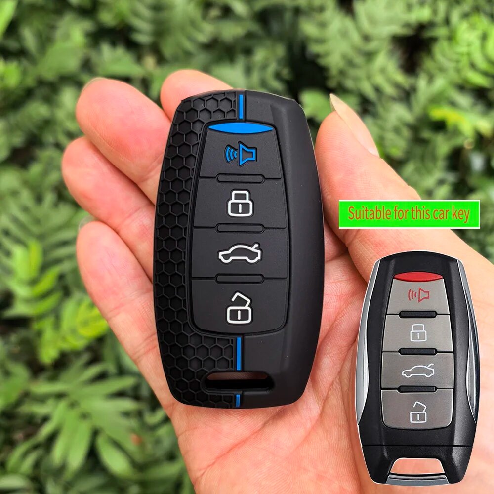 Силиконовый чехол для автомобильного дистанционного ключа для Great Wall Haval Jolion 2022 H6 H7 H4 H9 F5 F7 F7X F7H H2S GMW Dargo Protect Shell Fob