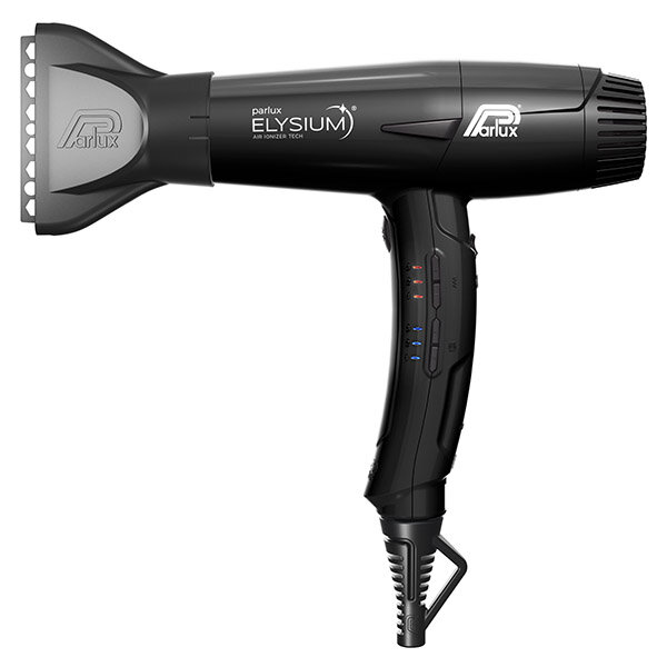 Фен Parlux Elysium Air Ionizer, 2300вт, ионизация, 3 режима, 3 скорости, черный