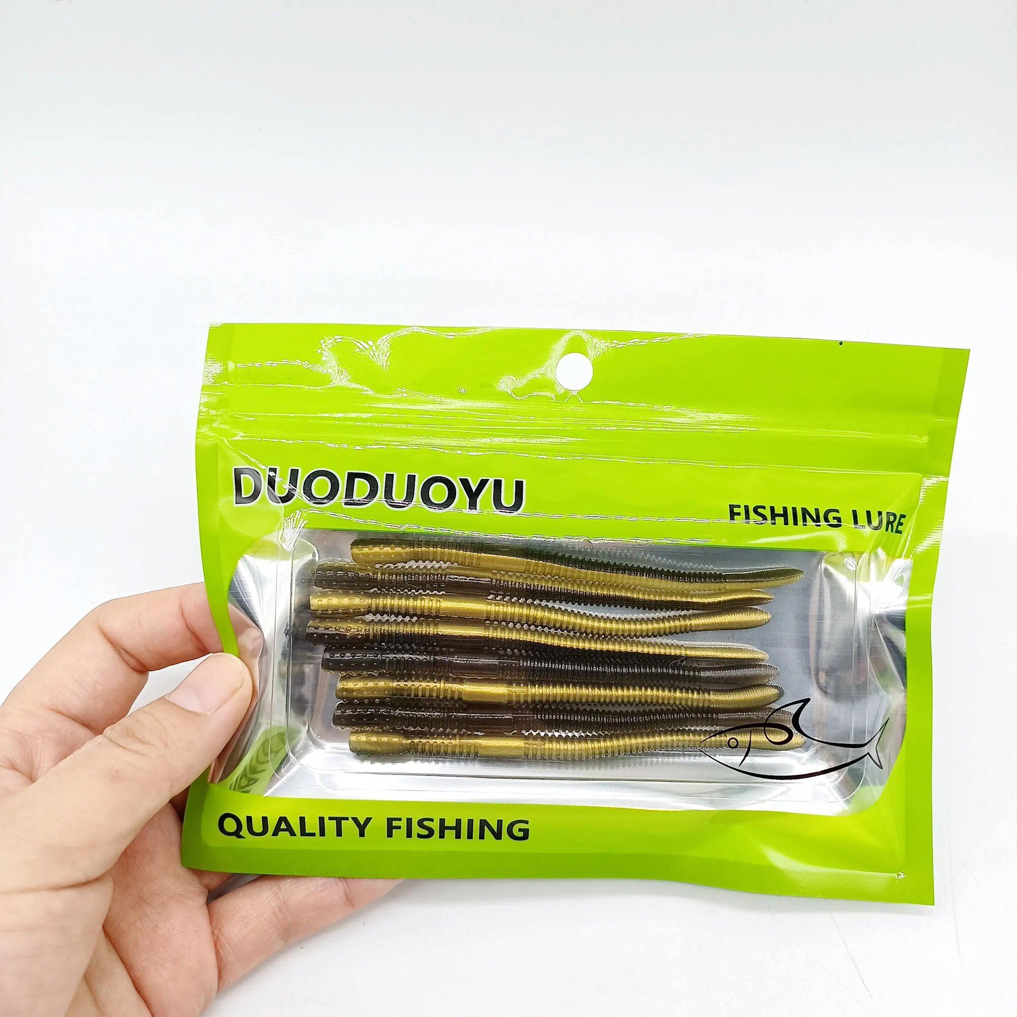 Приманка для рыбалки DUODUOYU, 8 шт, цвет 8PCS SKE07 heijin