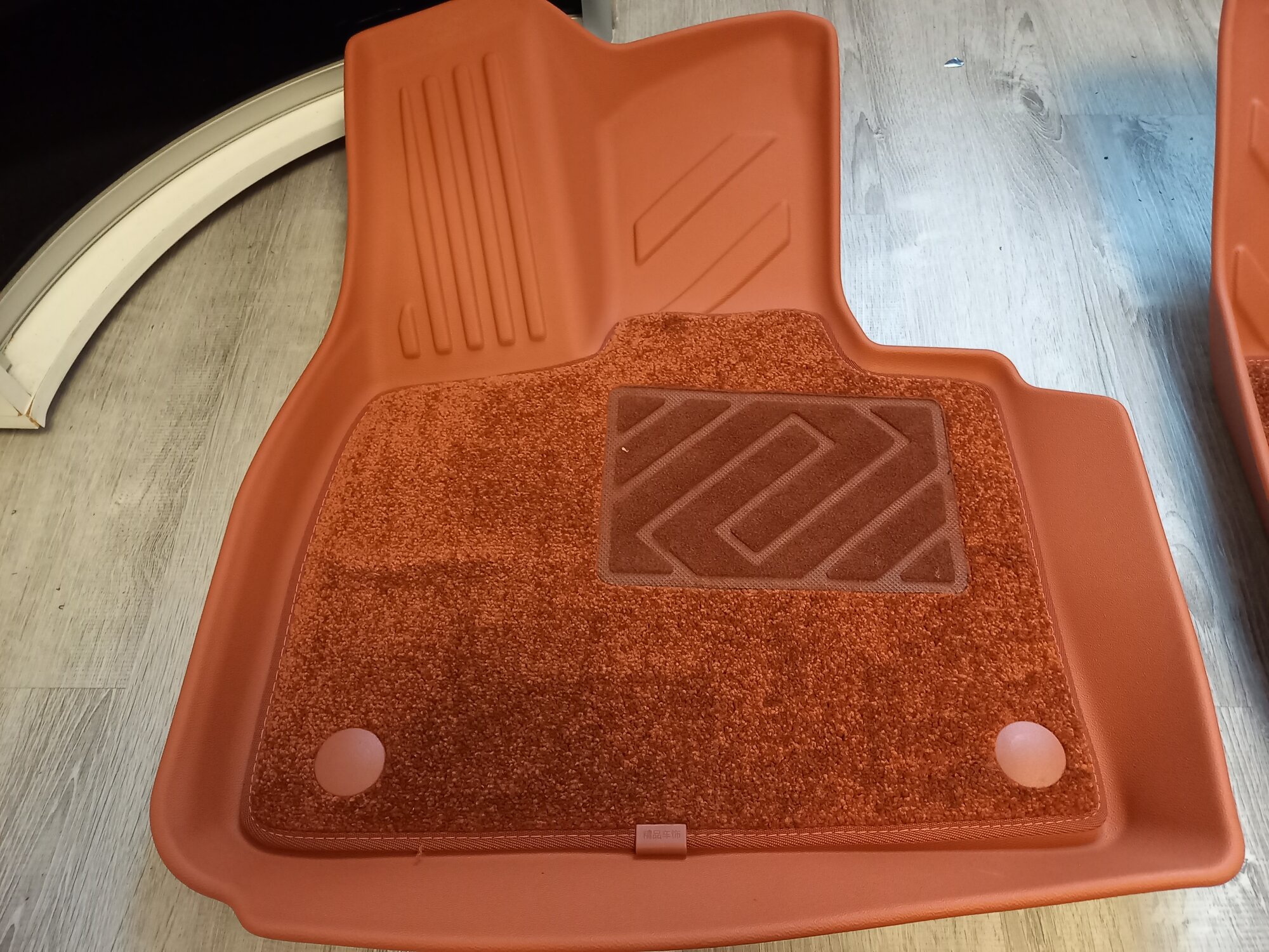 Ворсовые коврики 5D с бортом в салон автомобиля для Li Auto (Lixiang) L6 (2022-н. в.)/Ли Авто (Лисян) L6