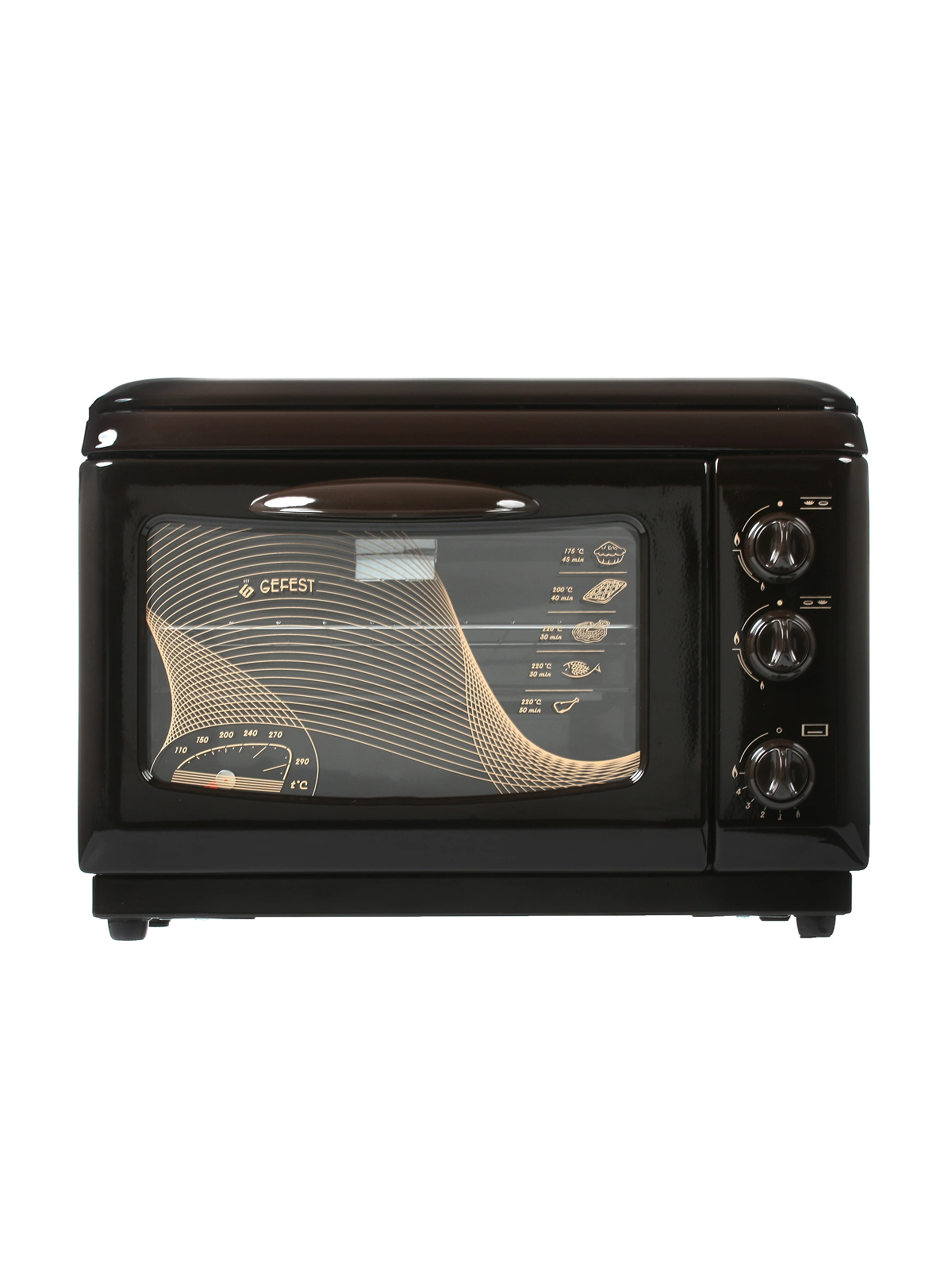 Мини-печь газовая ПГ 100 К19, духовой шкаф 19л