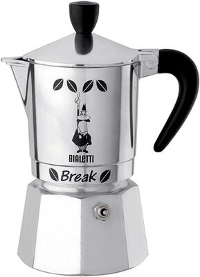 Гейзерная кофеварка Bialetti BREAK 3TZ NERA 3 порции 5923