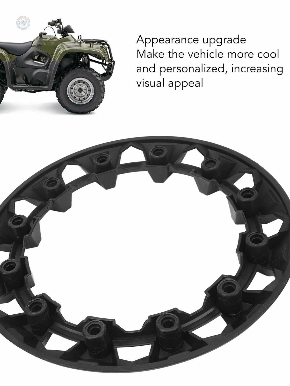 4 шт. декоративные боковые крышки ступицы 8 дюймов, универсальные колпачки для защиты колес и шин, диаметр 22,8 см, улучшенный дизайн