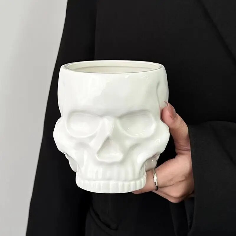 Керамические кружки с черепом loveyalty 600 мл, Skull Mug, 600ml