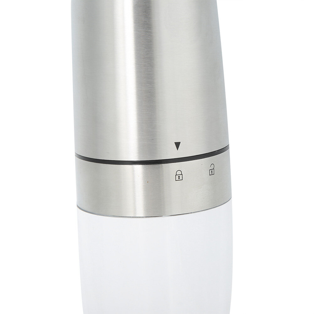 Бытовой многофункциональный электрический шлифовальный инструмент, мельница для перца, индукционная мельница для специй, кухонная утварь (серебро)