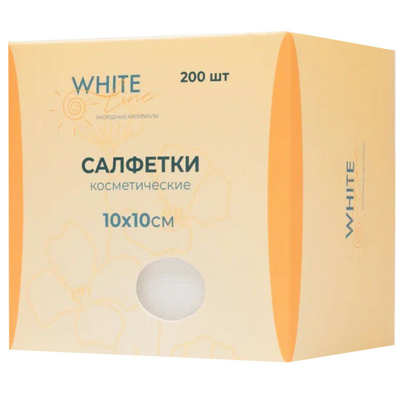 White Салфетка 10*10 200 шт
