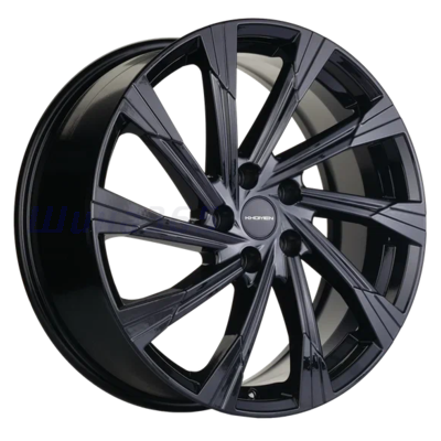 Литой колесный диск Khomen Wheels KHW1901 (Tugella) 7,5x19/5x108 ET46 D63,4 Black