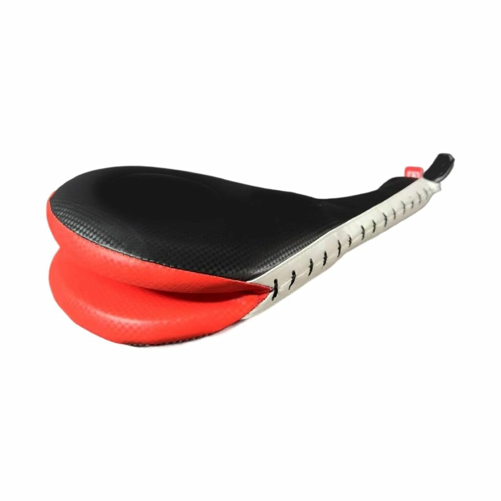 Двойные накладки для тхэквондо, оборудование для кикбоксинга и каратэ, Черный - Детская модель