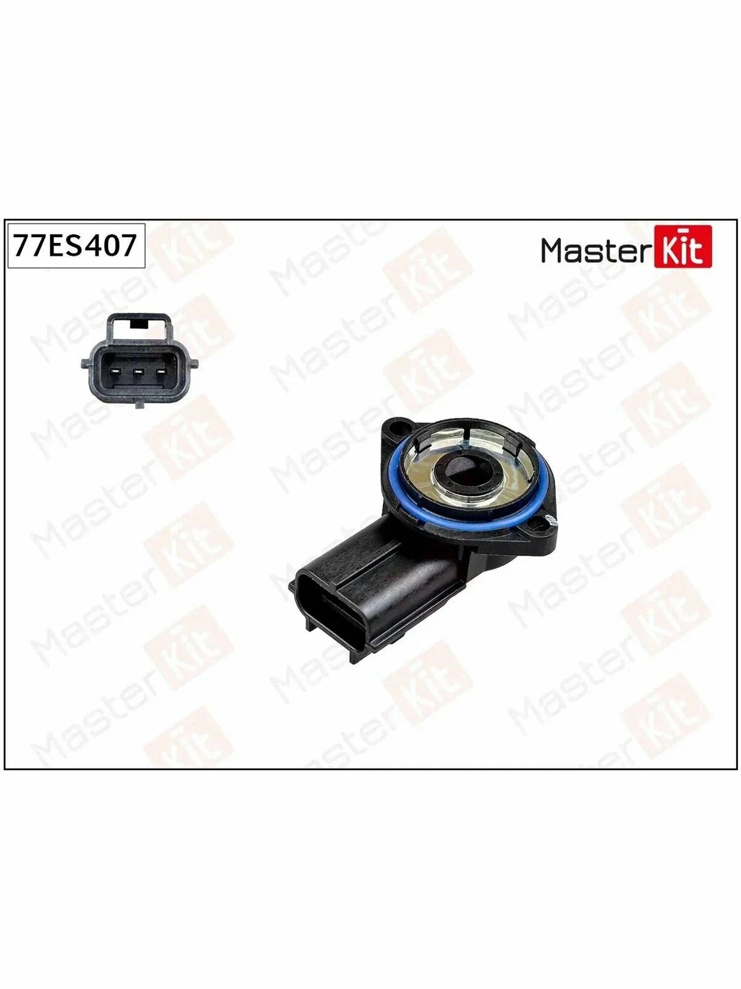 Датчик, положение дросс заслонки FORD FOCUS II, MONDEO III, MASTERKIT, 77ES407