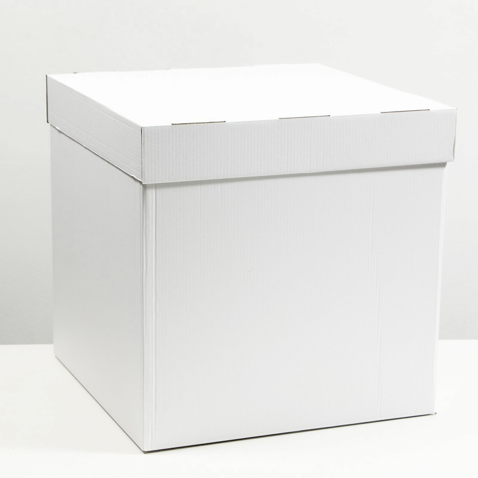 Коробка для воздушных шаров, 60x60x60 см, форма: квадратная, дизайн: однотонный