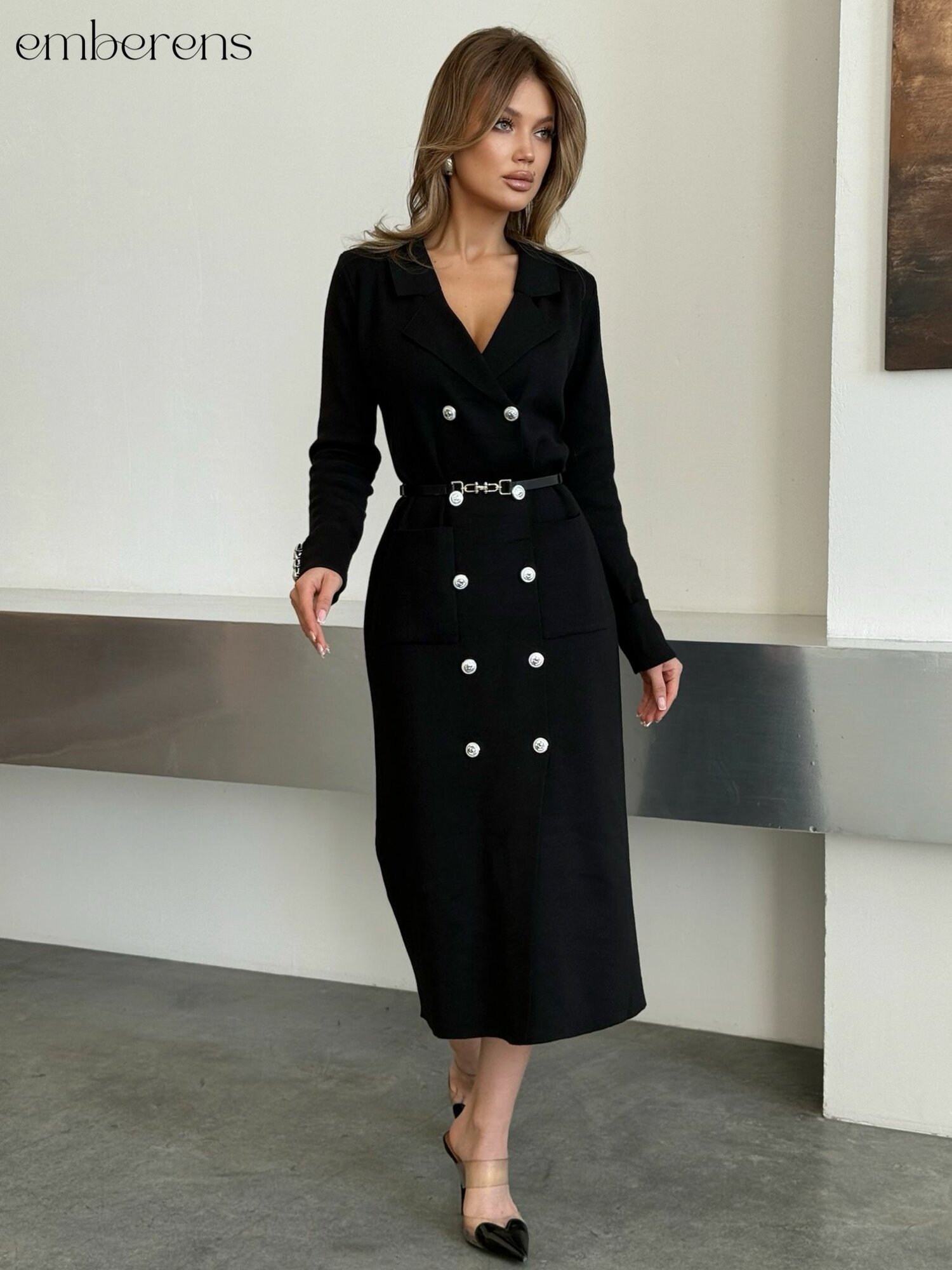 Платье Осень-зима 2025