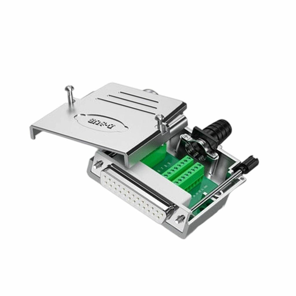 DB25 клемма провода без сварки 25-контактный-тонкий металлический корпус-внутренняя головка с винтовой гайкой