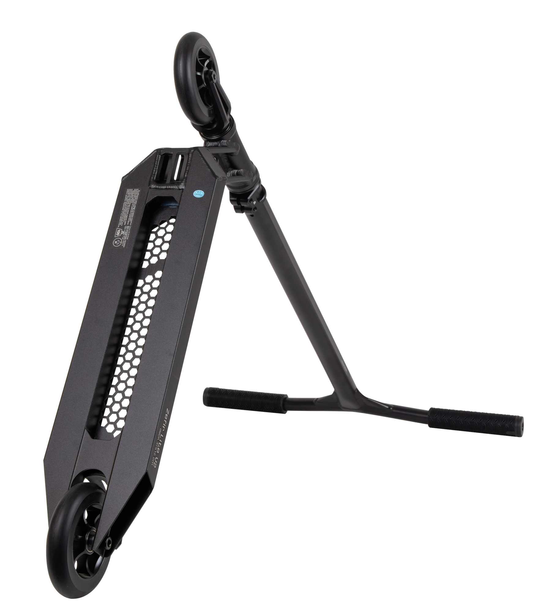 Трюковой самокат TechTeam Zefir Lite V2 47 Black, для роста 150-165 см