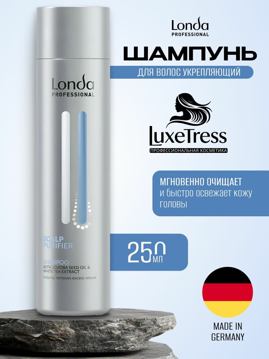 Londa Professional Шампунь очищающий для жирных волос Scalp Purifyier, 250 мл
