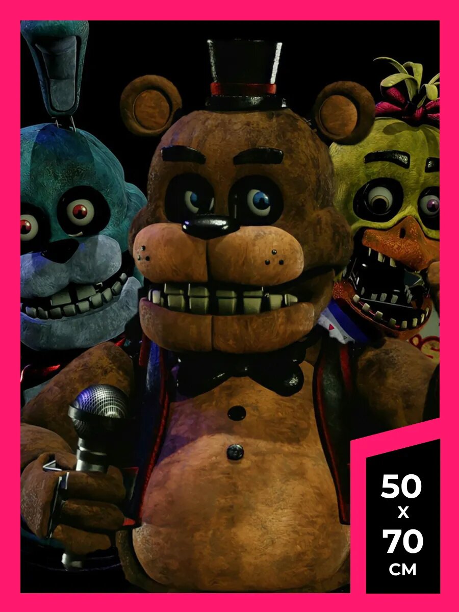 Постеры фнаф и плакаты FNAF Five Nights at Freddy’s 26, матовая фотобумага премиум качества