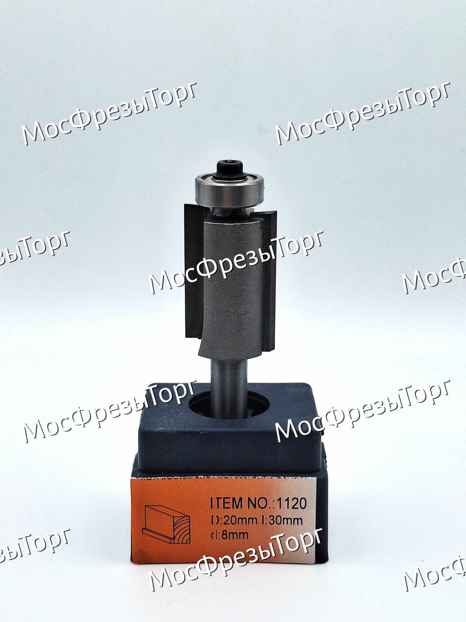 Фреза Глобус 1120 D 20x30, хвостовик 8 мм, кромочная прямая