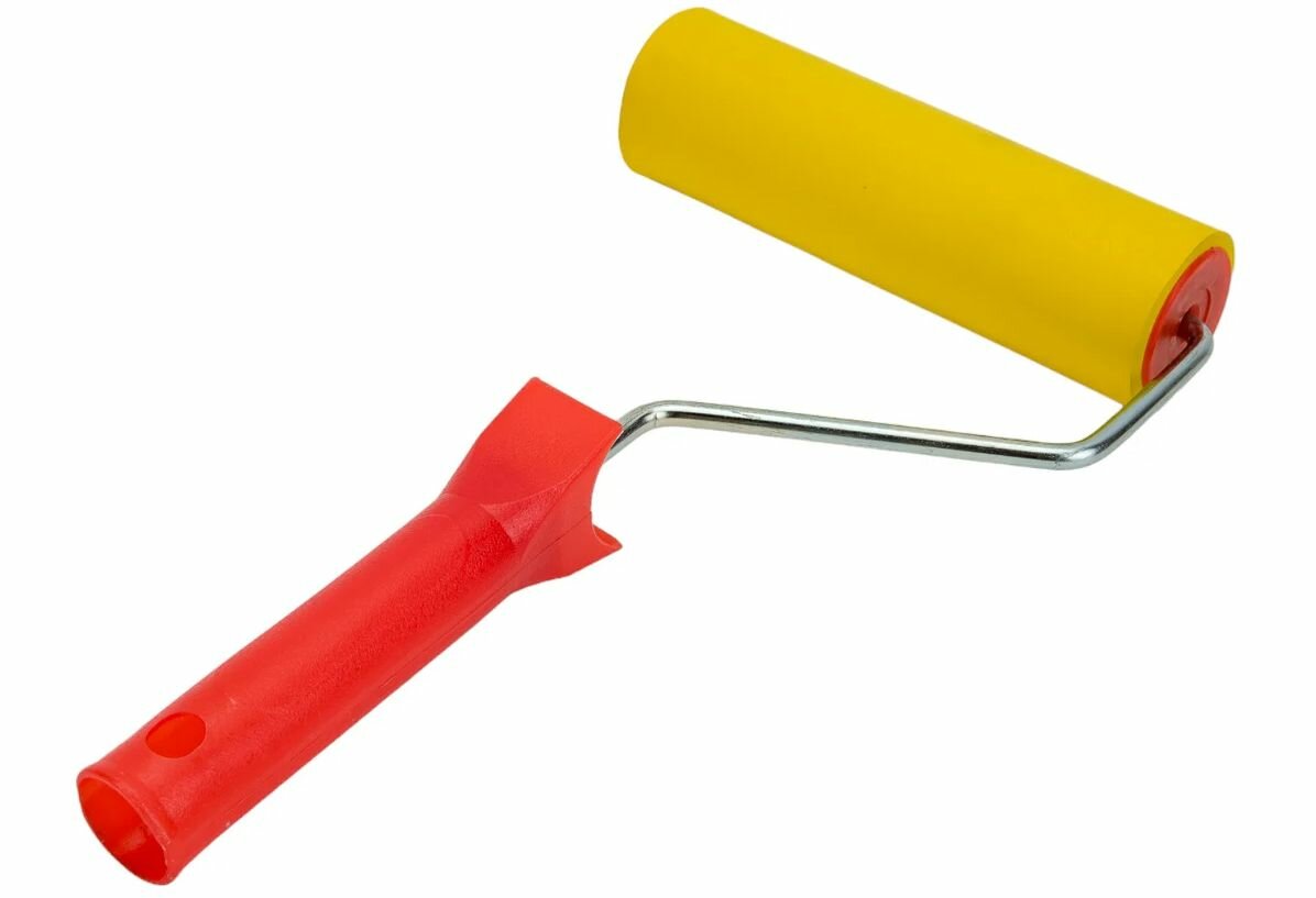 Валик для прикатки обоев VIRTUS 150 мм, упругая резина 010203002