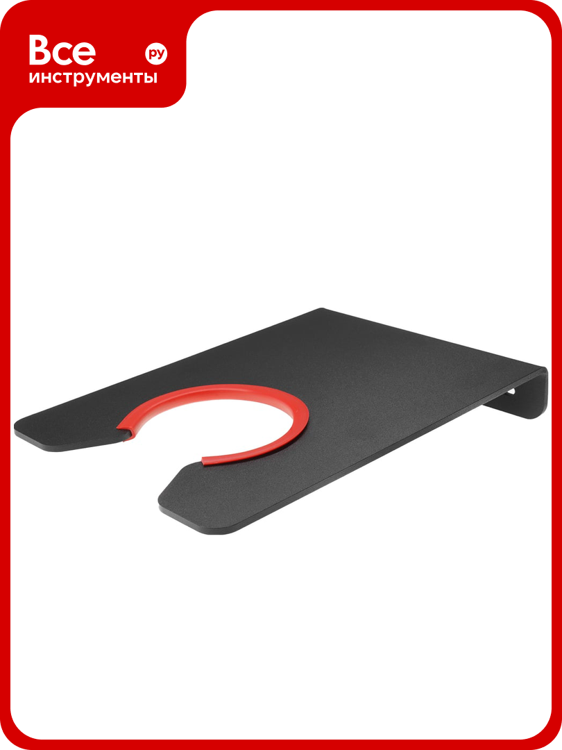 Держатель для хранения садового триммера, настенный, черный EMBODIMENT EMB-GT-TRW-B, удобного и безопасного