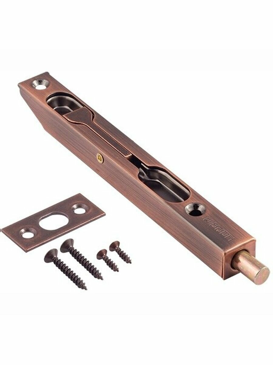 Ригель Нора 5-1/2 L-13,75см, старая медь