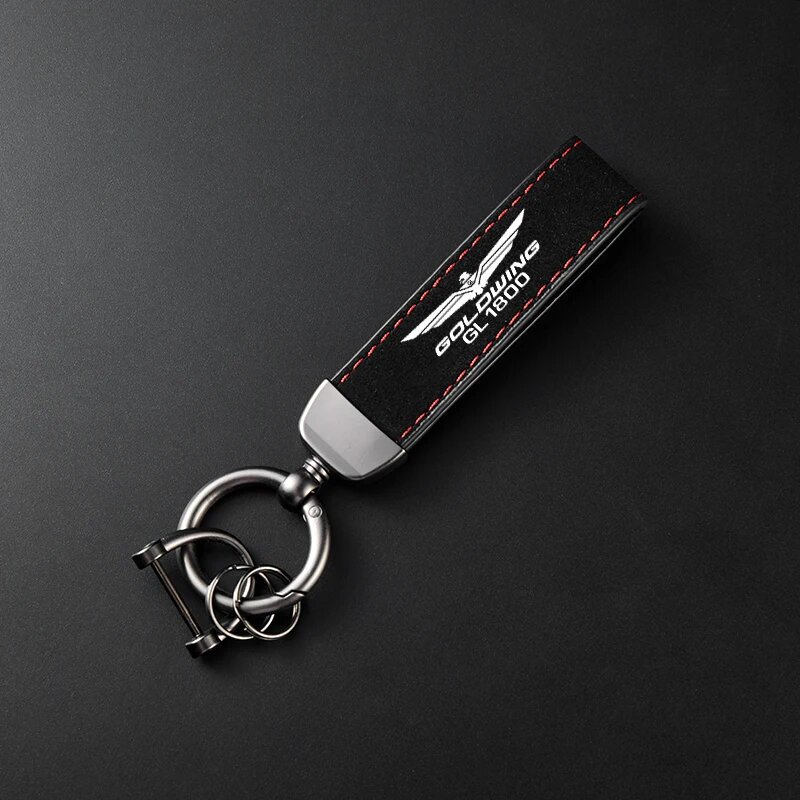 Аксессуары для HONDA Gold Wing 1800 GL1800 GL1800, высококачественный кожаный замшевый Black Red