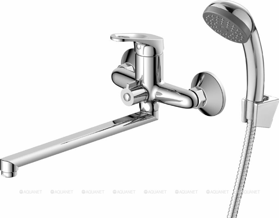 Смеситель для ванны с душем Decoroom DR21 DR21043 одноручный с поворотным изливом