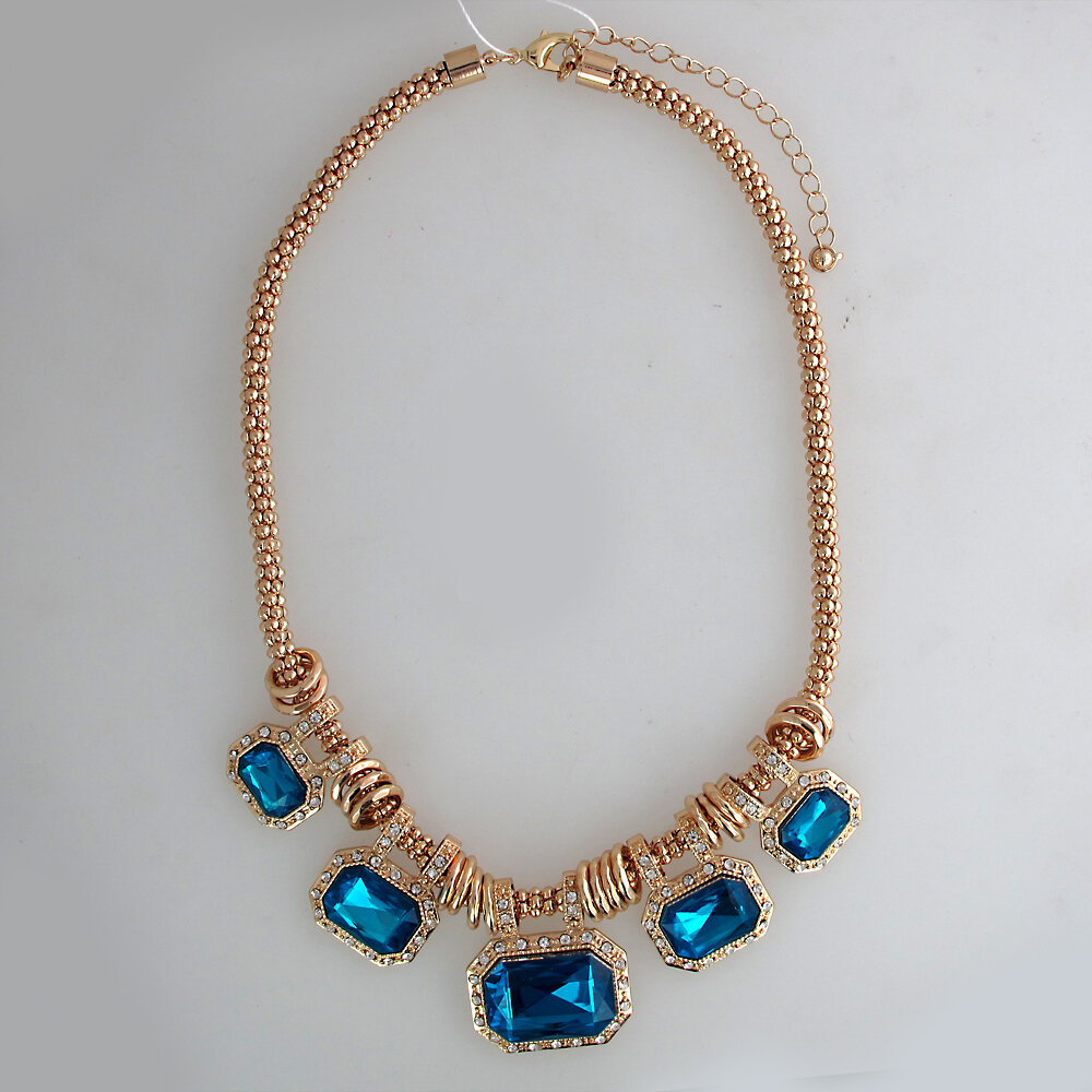 Колье, стекло