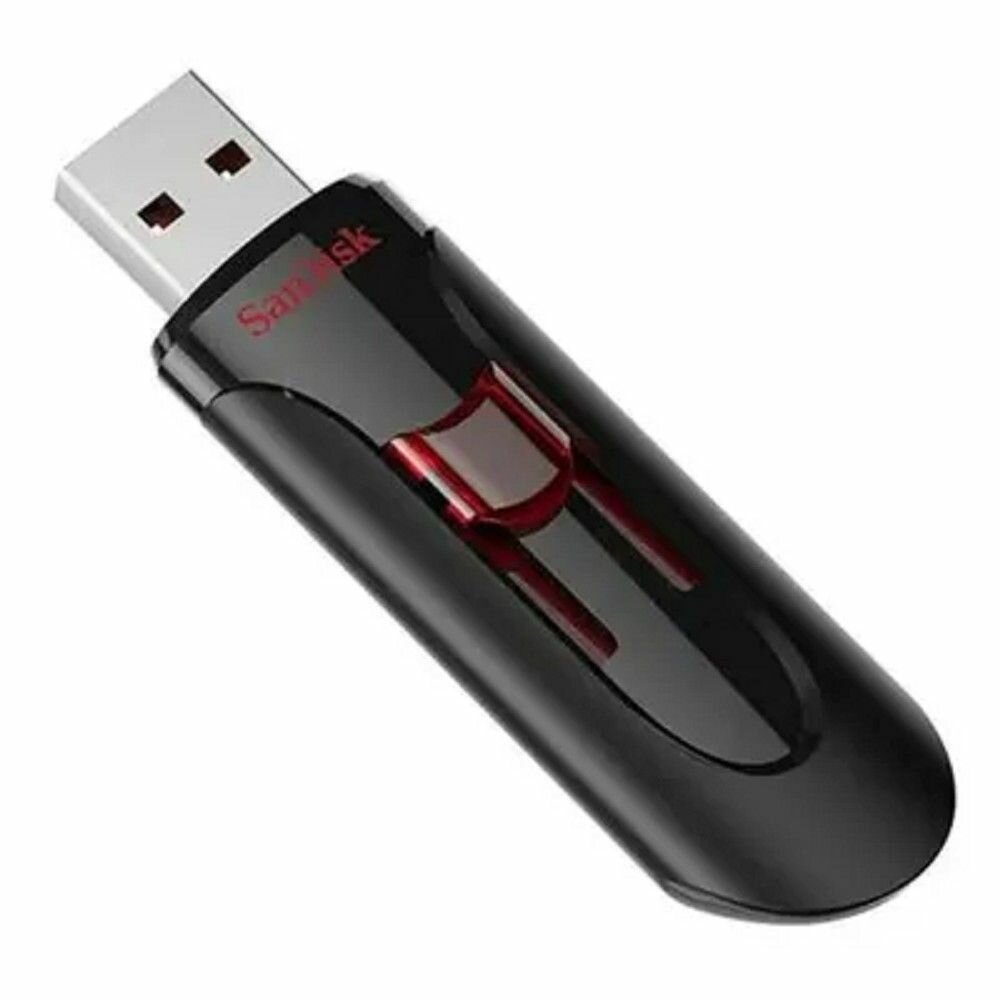 SanDisk Флеш - накопитель, 64Gb Cruzer Glide SDCZ600 - 064G - G35 USB3.0, Black