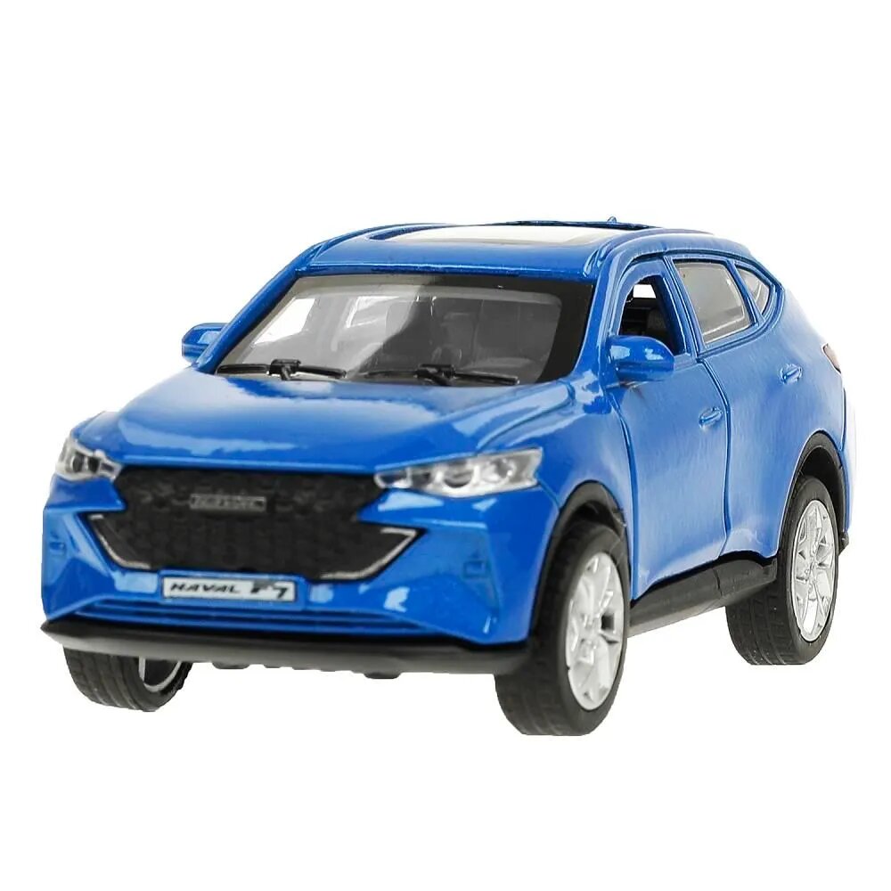 Машинка Технопарк Haval F7 синий 12см металл, без света И звука