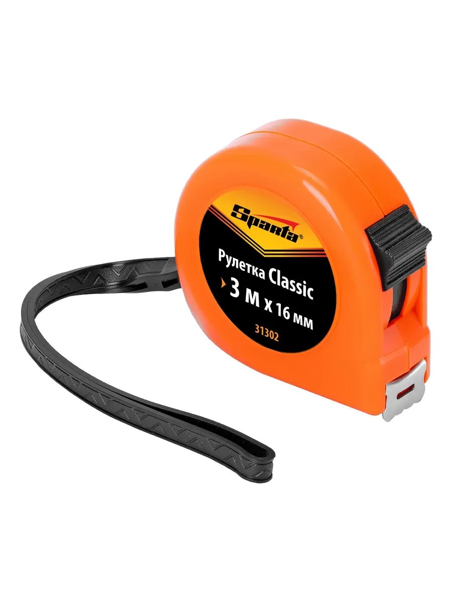 Рулетка строительная измерительная 3 м 16 мм