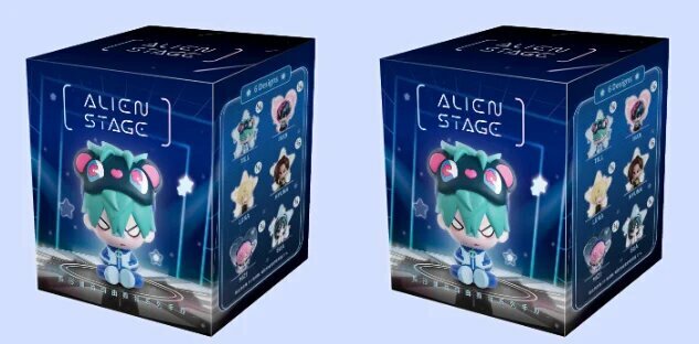 Alien Stage Free Stage Blind Box Фигурка, 2pcs random, Унисекс