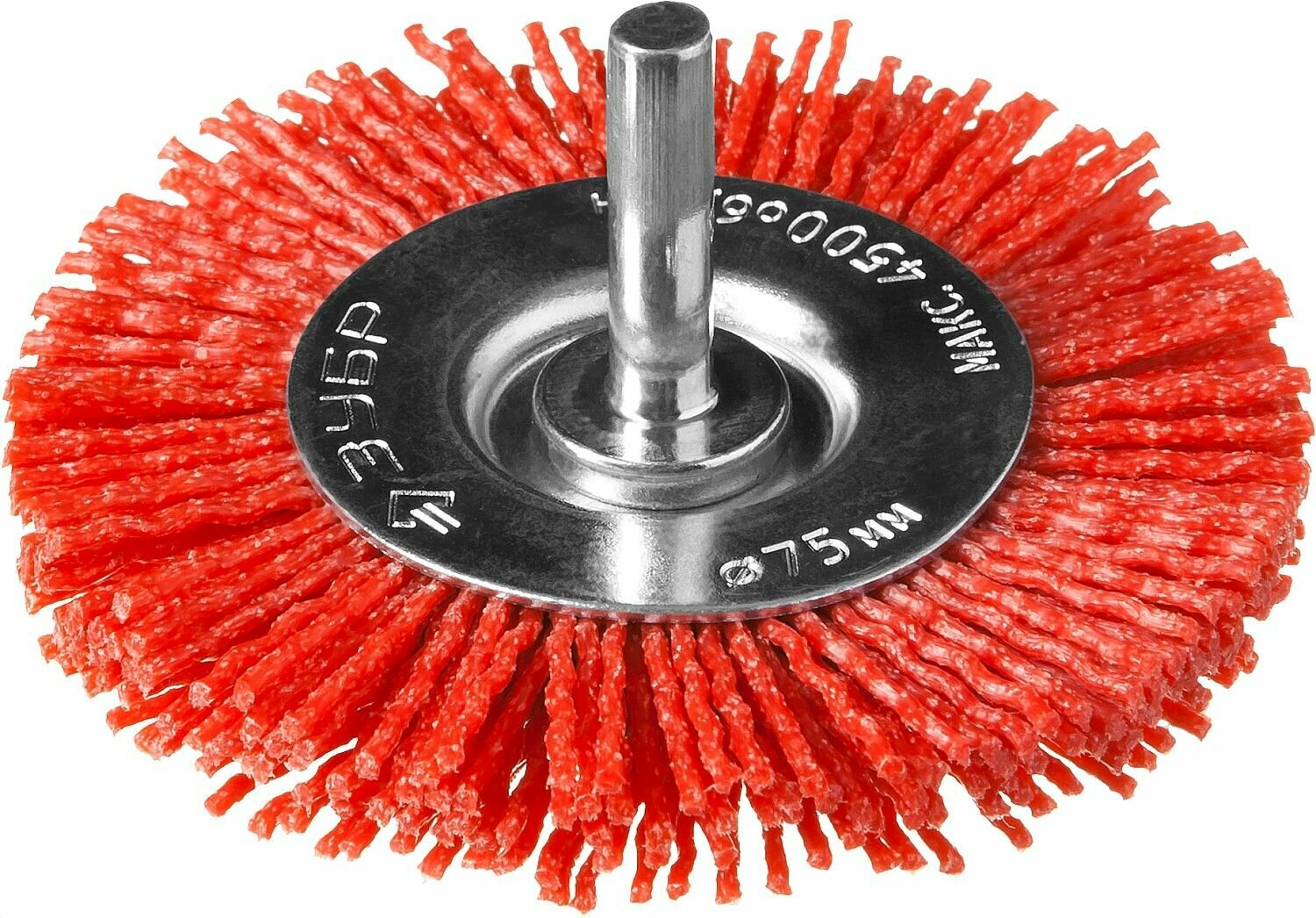 Дисковая нейлоновая щетка ЗУБР для дрели, 75 мм, профессиональная 35161-075_z02