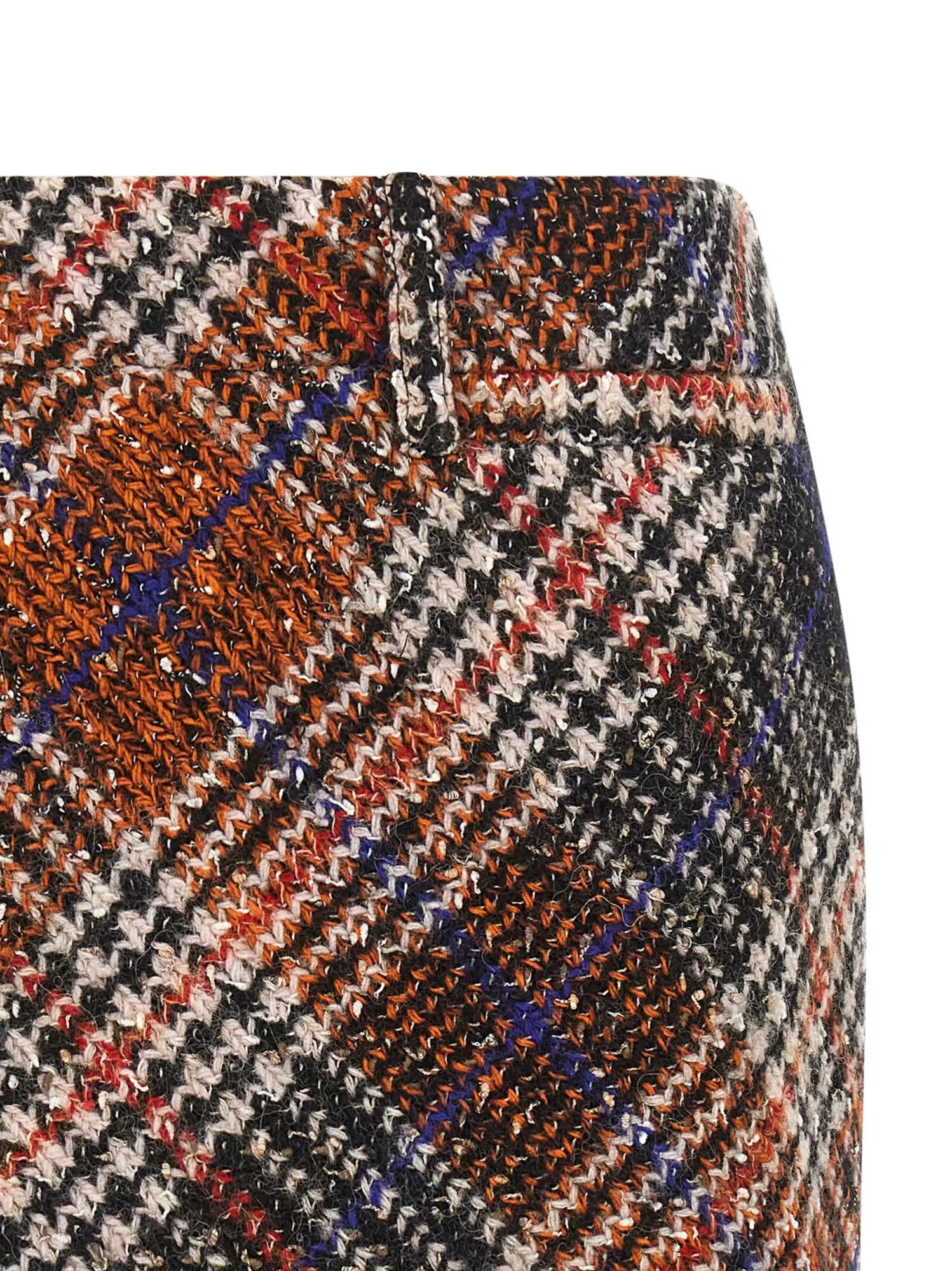 Юбка Missoni Tweed mini skirt, размер 40, коричневый — фото 1
