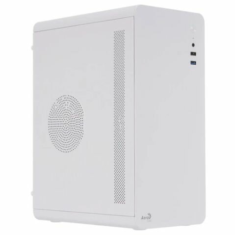 Компьютерный корпус AeroCool CS110 White (ACCS-PC18014.21) белый - Mini Tower, Micro-ATX, Mini-ITX, USB 2.0 Type-A