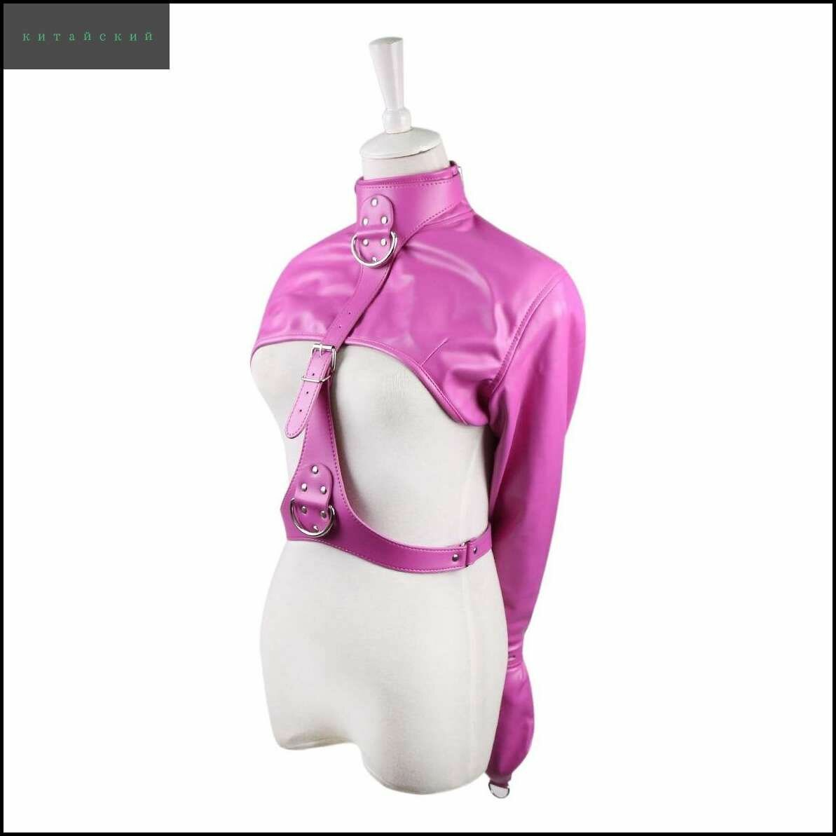 Фабричная альтернатива секс-игрушке для взрослых: кожаная одежда женщин с ремнем на спине