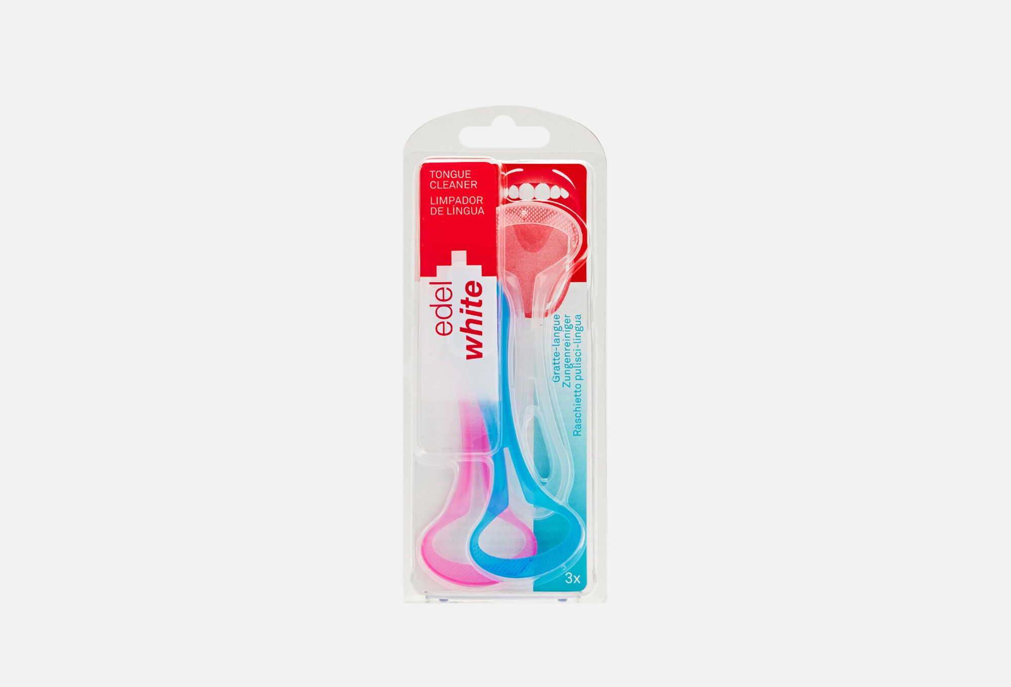Очистители для языка EDEL+WHITE Tongue Cleaner