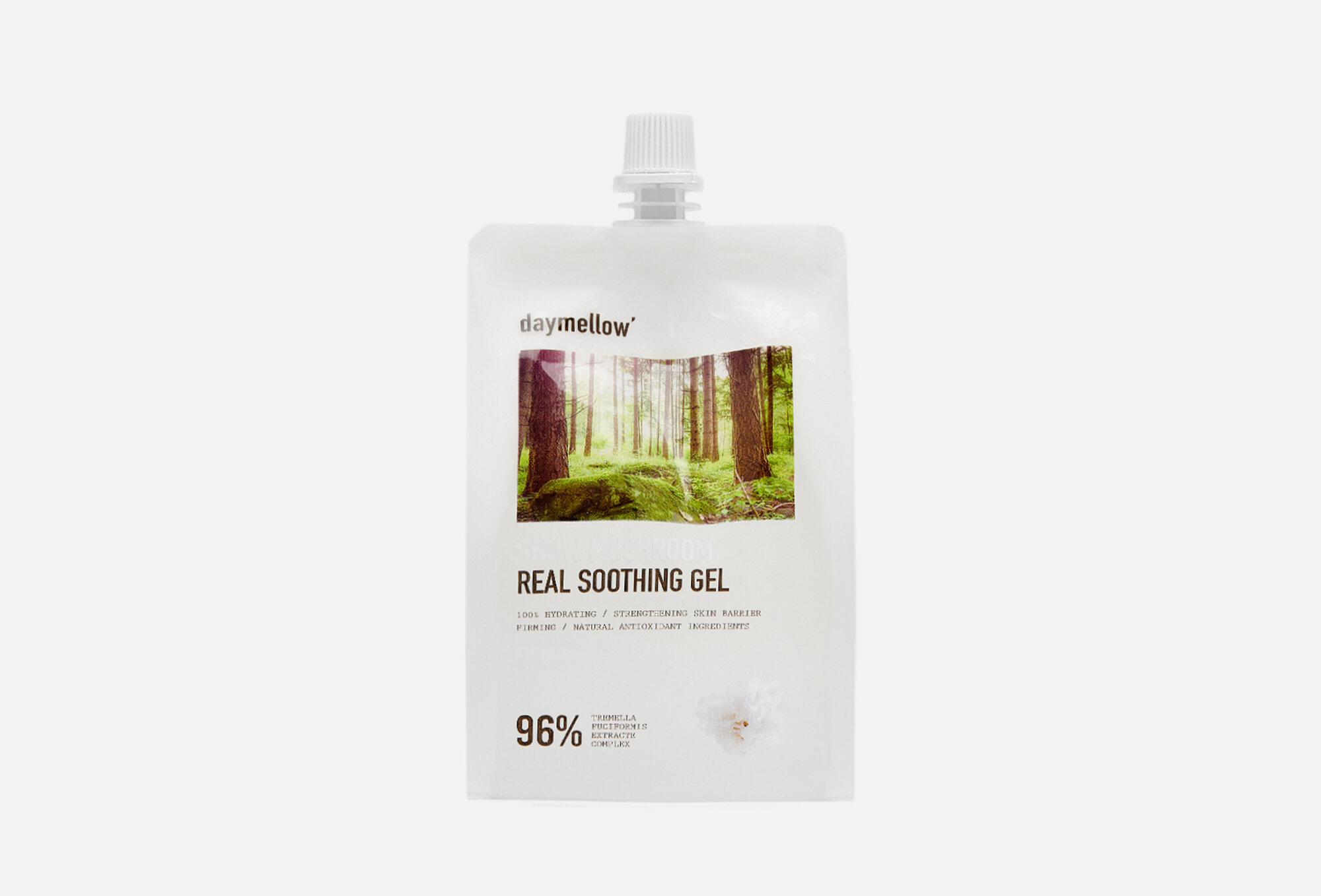 Успокаивающий гель для лица и тела с экстрактом ледяного гриба DAYMELLOW' SNOW MUSHROOM REAL SOOTHING GEL 300 г