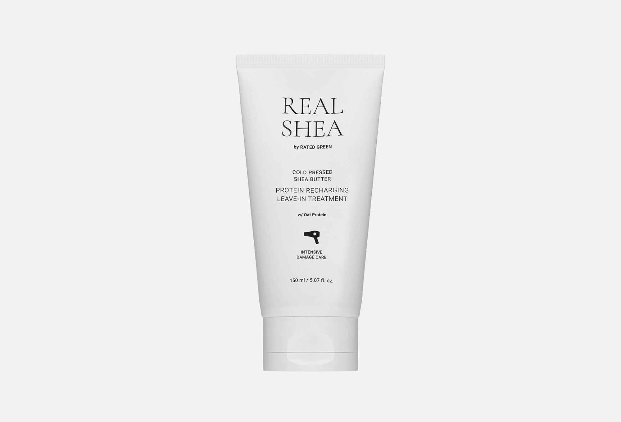 Восстанавливающий крем для волос с маслом ши RATED GREEN Cold Pressed Shea Butter Protein Recharging Leave-in Treatment 150 мл