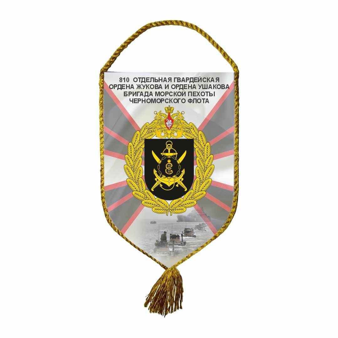 Вымпел коллекционный 810 обрмп ВМФ РФ