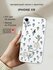 Чехол на Apple iPhone XR / Айфон XR с принтом "Gentle cats", прозрачный