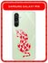 Чехол на Samsung Galaxy M16 / Самсунг Галакси М16 с принтом "Heart panther 2 - 1...