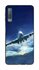 Чехол на Samsung Galaxy A7 2018 / Самсунг Галакси А7 2018 с принтом "Самолет в н...