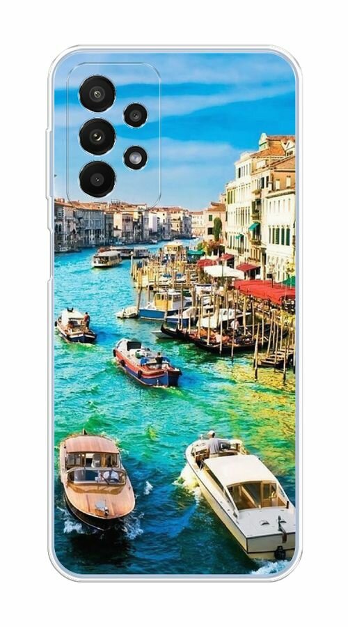 Чехол на Samsung Galaxy A23 / Самсунг Галакси А23 с принтом "Каналы Венеции"