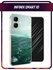 Чехол на Infinix Smart 10 / Инфиникс Смарт 10 с принтом "Волны 12"