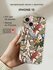 Чехол на Apple iPhone 15 / Айфон 15 с принтом "Tropical pattern", прозрачный