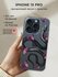 Чехол на Apple iPhone 15 Pro / Айфон 15 Про с принтом "Snake and butterflies 2"