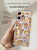 Чехол на Xiaomi Redmi 12 / Сяоми Редми 12 с принтом "Капибара паттерн", прозрачн...
